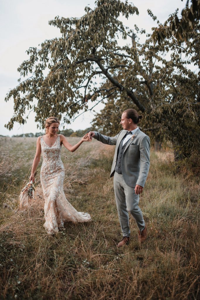 Hochzeit im Nude-Look // Edith & Jerome - Elas Bräute